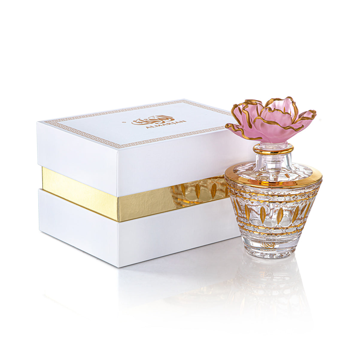Almarjan 11 Tola Perfume Bottle - VR-HAM012-PG Pink – Almarjan Store