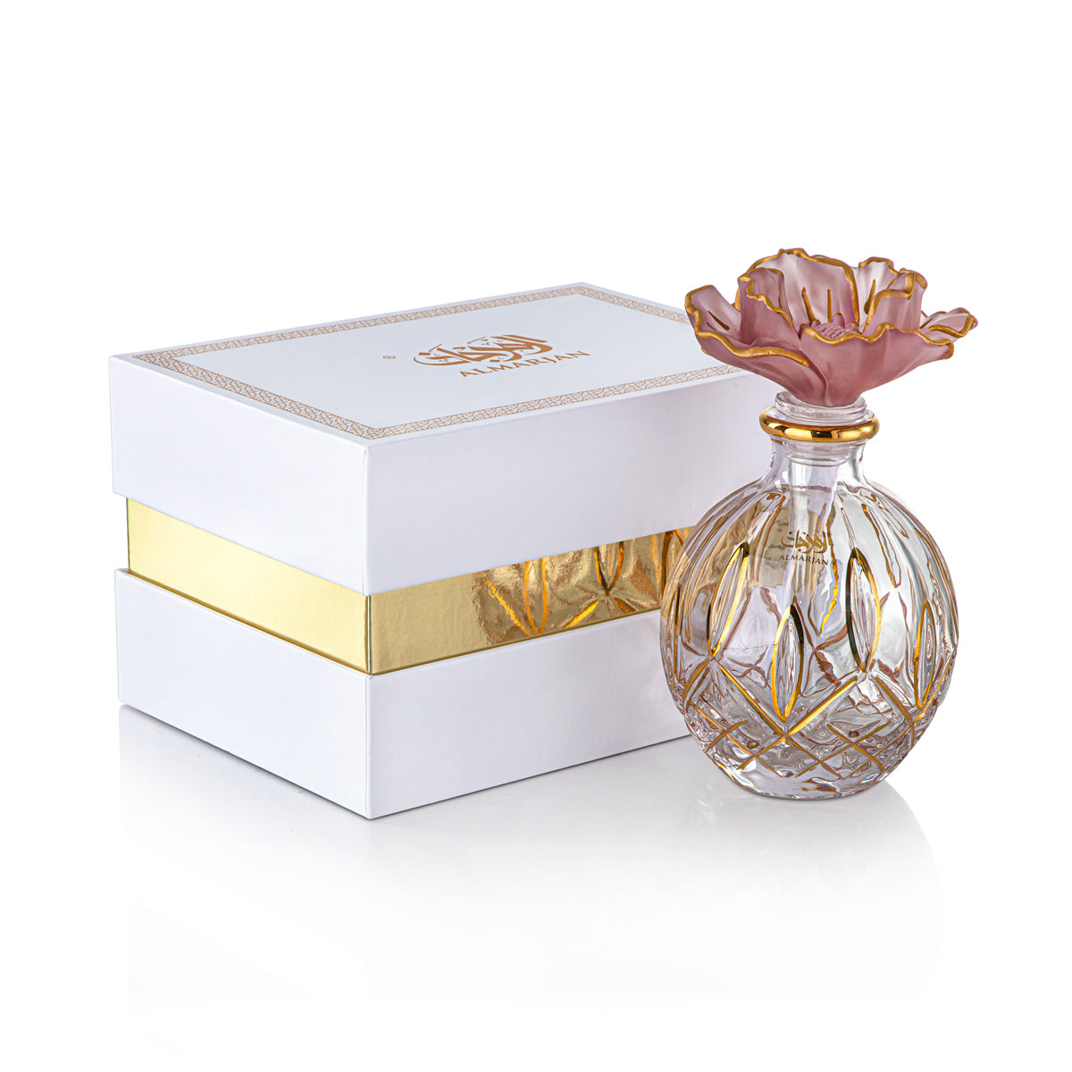 Almarjan 16 Tola Perfume Bottle - VR-HAM015-VG Violet – Almarjan Store